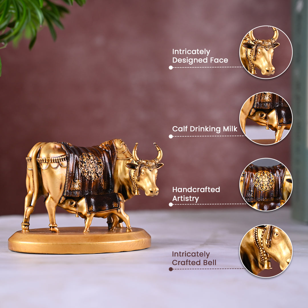 Kamdhenu Cow Car Dashboard – Artarium.US